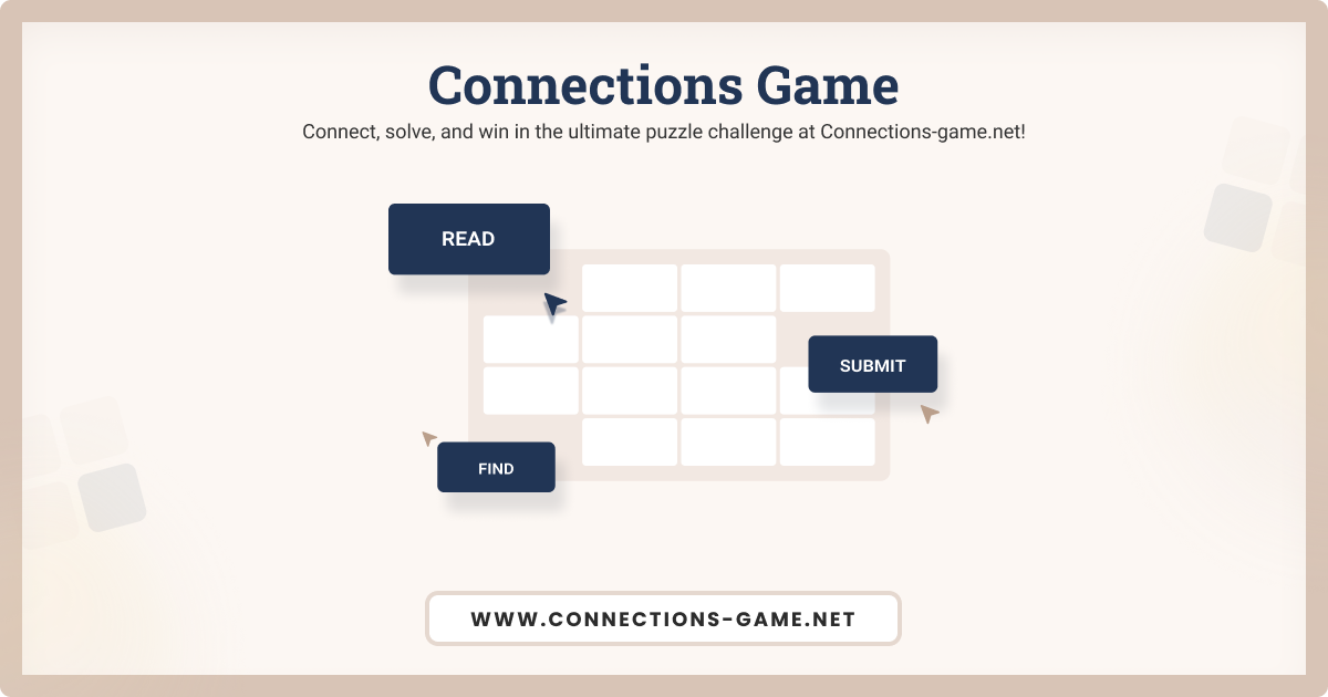 Connections Game - Play NYT Connections Unlimited